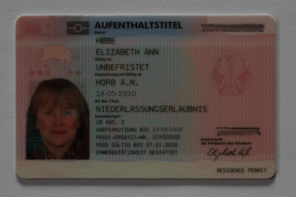 Buy Germany Permanent Residence Card Online – Buy Fake Documents Online